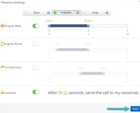 b-hive User: Personal Settings