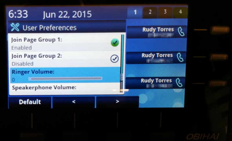 OBiTALK: Obihai IP Phone Adjust Gain Settings